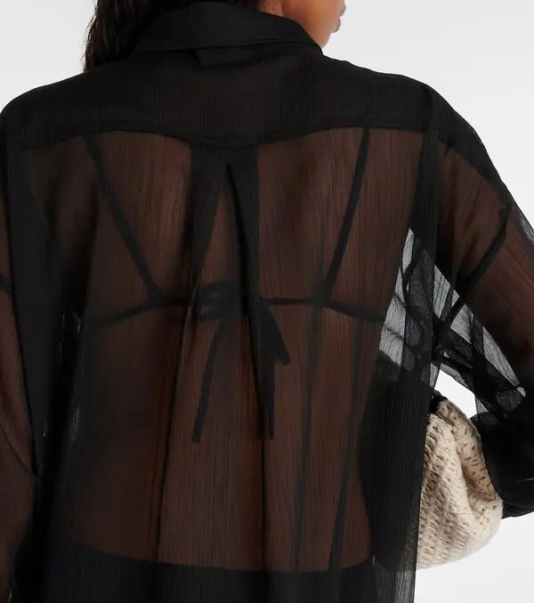 Jade Swim Mika Mesh Shirt Dress