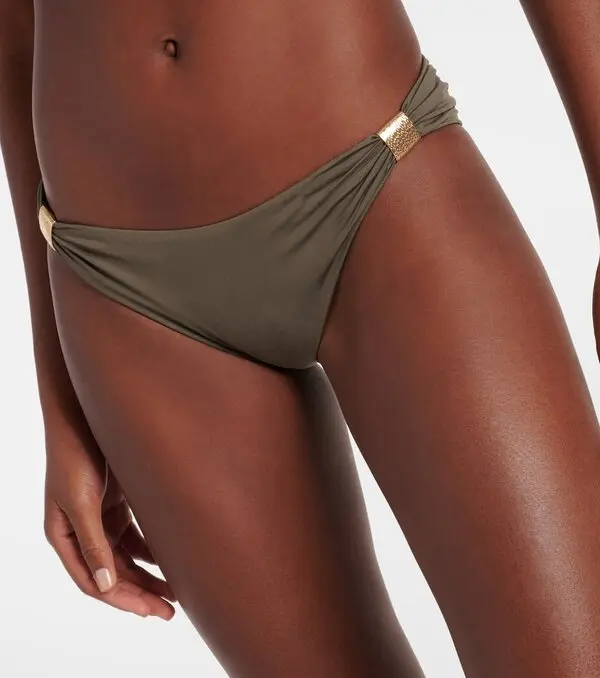 Heidi Klein Lake Maggiore Bikini Bottom - Grey