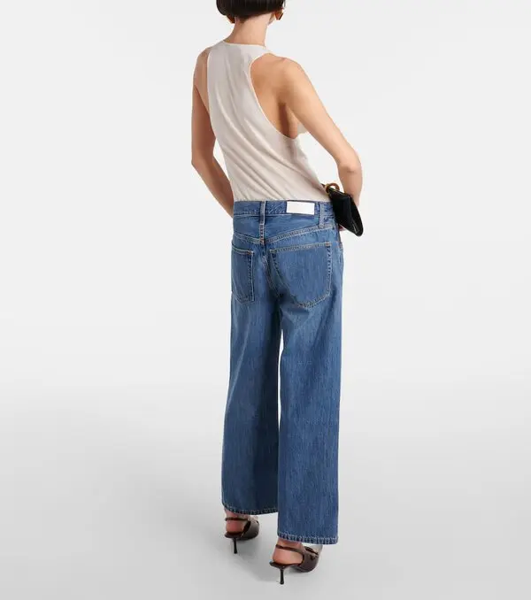 RE/DONE Loose Crop High-rise Jeans