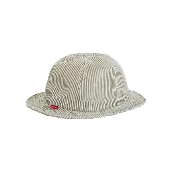 Supreme Stripe Mesh Bell Hat