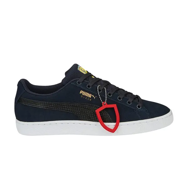 PUMA Scuderia Ferrari X Suede Shield Sneakers - Blue