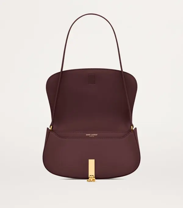 Saint Laurent Mini Flap Shoulder Bag - Burgundy