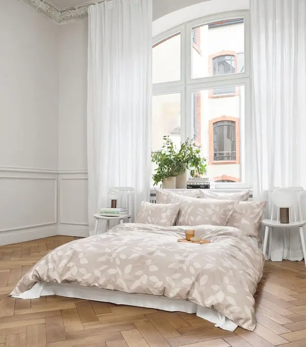 SCHLOSSBERG Omeo-organic King Oxford Pillowcase - Beige