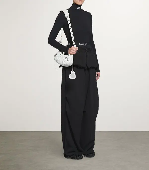 Balenciaga Xs Le Cagole Shoulder Bag - White