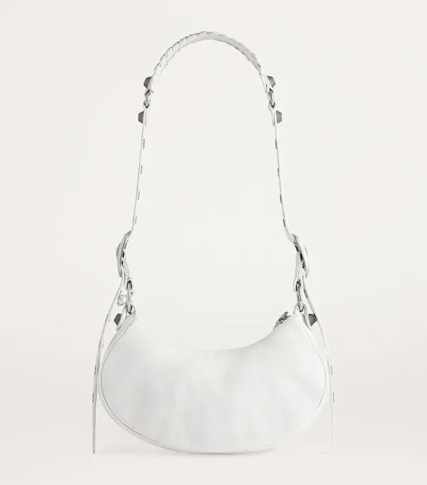 Balenciaga Xs Le Cagole Shoulder Bag - White