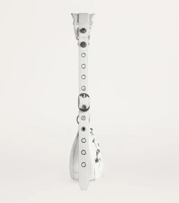 Balenciaga Xs Le Cagole Shoulder Bag - White