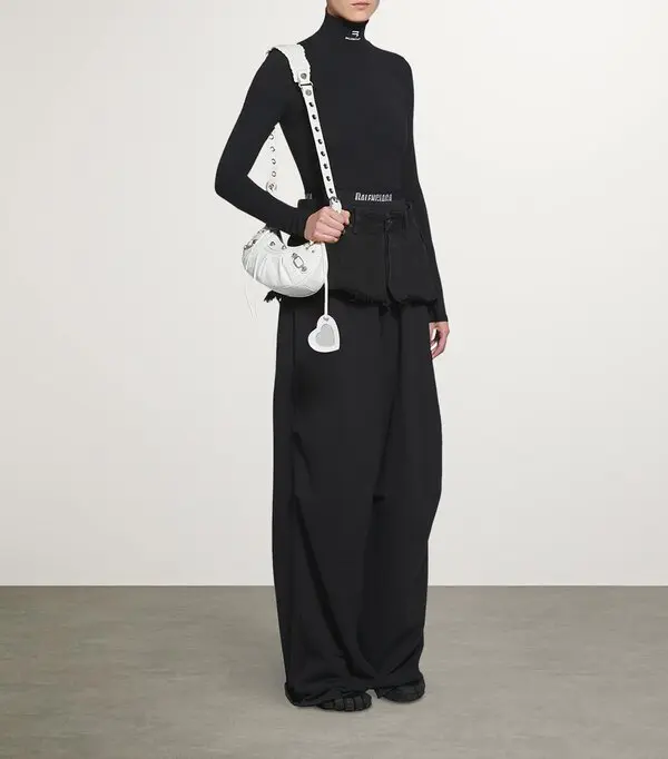 Balenciaga Xs Le Cagole Shoulder Bag - White