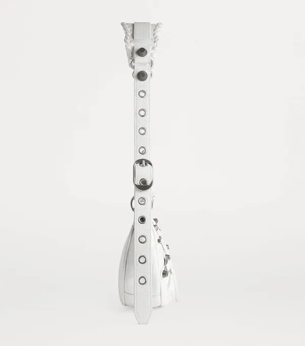 Balenciaga Xs Le Cagole Shoulder Bag - White