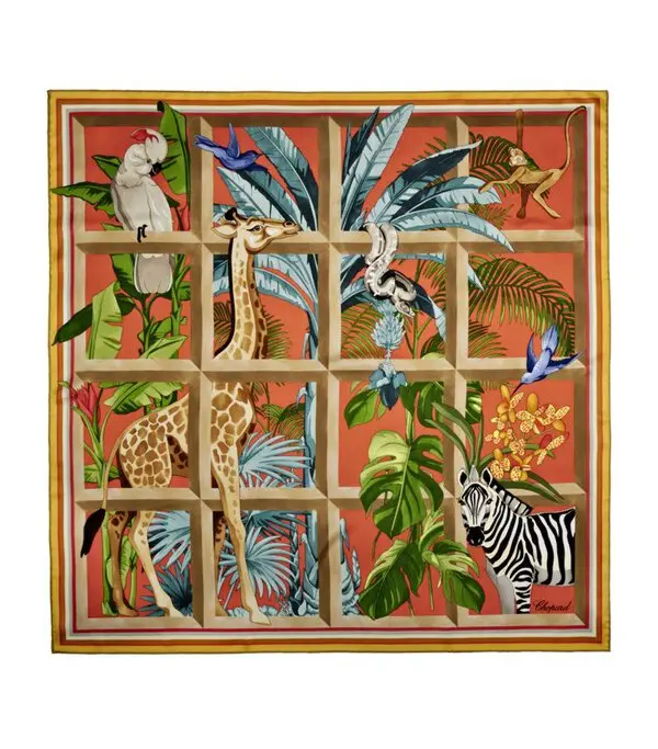 Chopard Silk Animal World Scarf