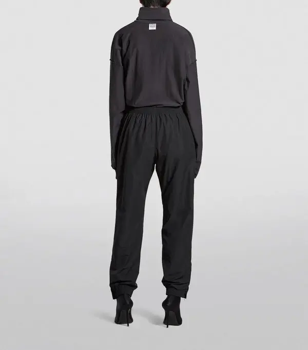 Balenciaga Logo Track Pants - Black