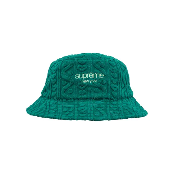 Supreme Terry Pattern Crusher - Green