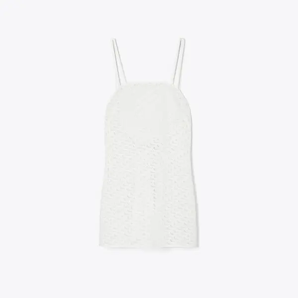 Tory Burch Broderie Anglaise Mini Dress