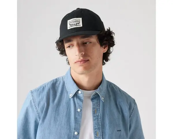LEVI'S Relaxed Dad Cap - Regular Black