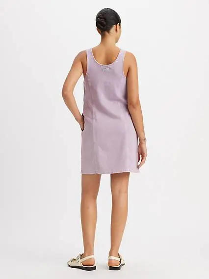 aly denim jumper dress Like new Levi's Aly Sleeveless Jumper Mini