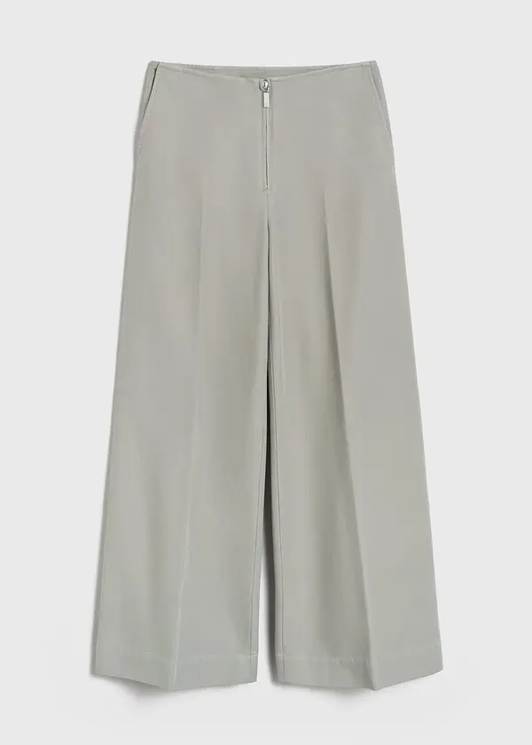 TOTEME Zip-front Wide Leg Trousers