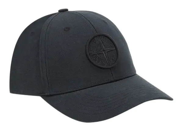 Stone Island 6-panel Cap - Black