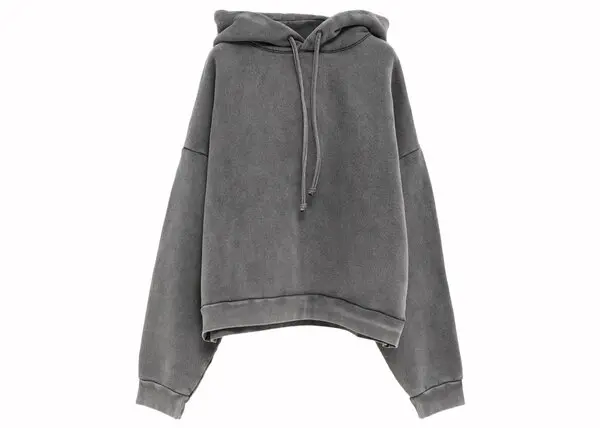 Acne Studios Hooded Sweater - Faded Black Bm0