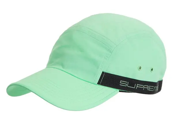 Supreme Sport Webbing Camp Cap - Bright Mint