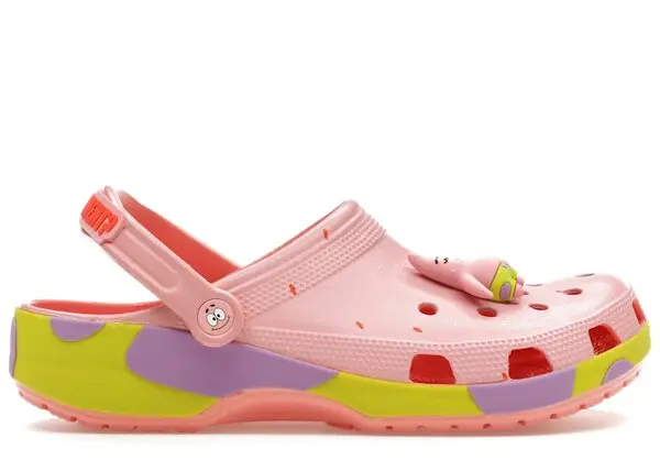 CROCS Classic Clog Spongebob Squarepants Patrick Starin - Pink/green