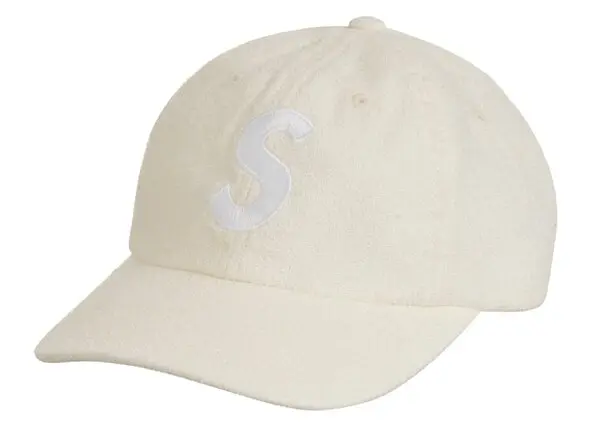Supreme Terry S Logo 6-panel Cap - White