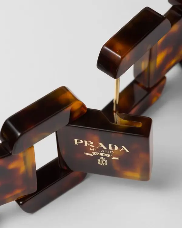 Prada Plexiglas Belt