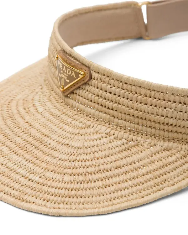 Prada Crochet Visor