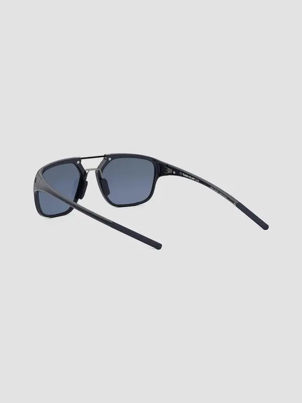 Tag Heuer Line 56mm Square Sunglasses - Dark Blue Blue