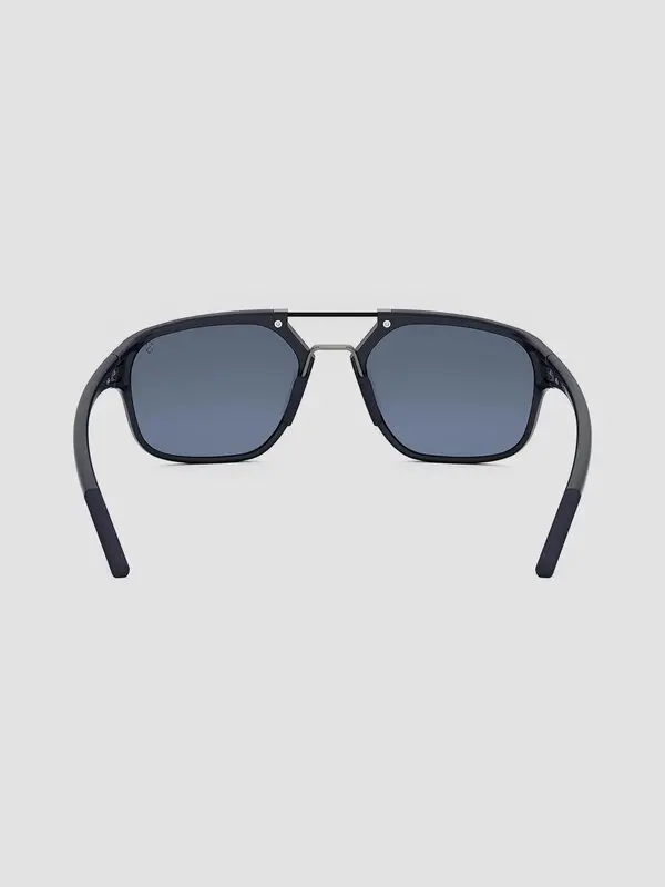 Tag Heuer Line 56mm Square Sunglasses - Dark Blue Blue