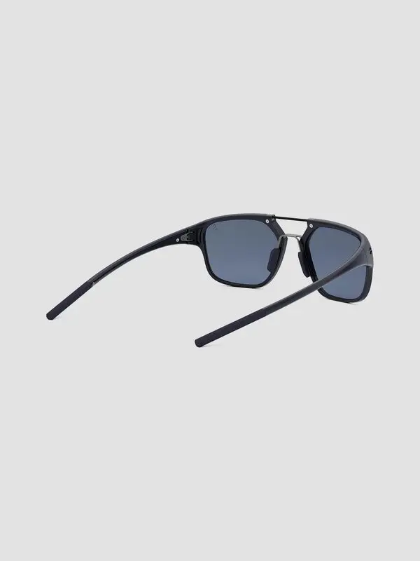Tag Heuer Line 56mm Square Sunglasses - Dark Blue Blue
