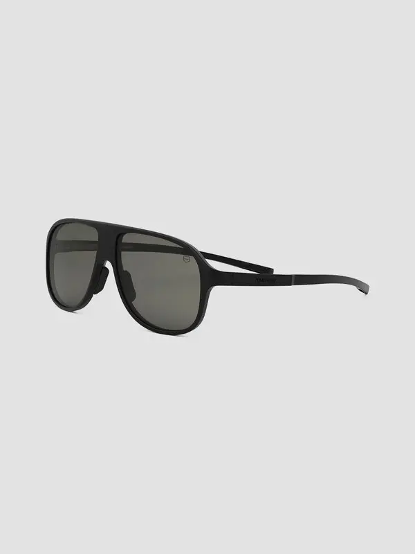 Tag Heuer Bolide 57mm Pilot Sunglasses - Black Grey