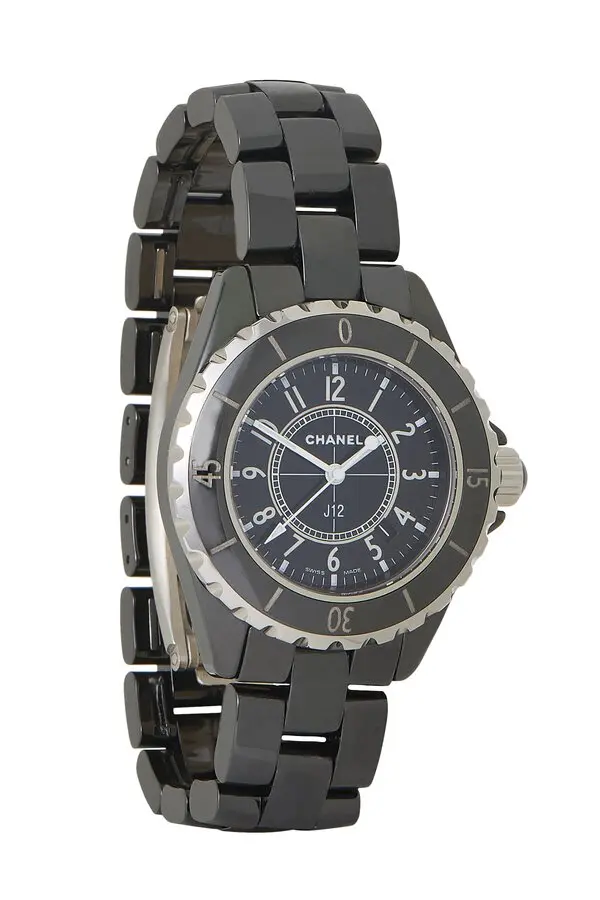 Chanel Ceramic J12 Watch - Black