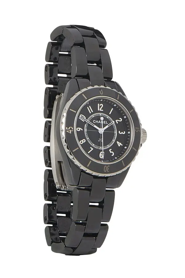 Chanel Ceramic J12 Watch - Black