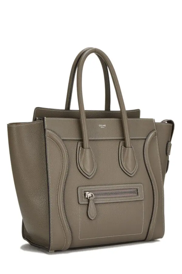 Celine Luggage Tote - Grey