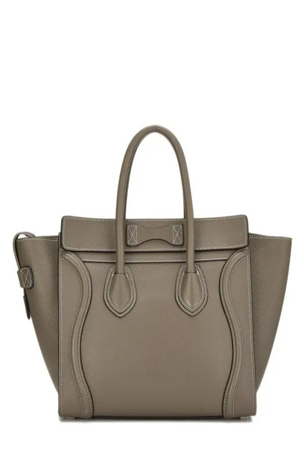 Celine Luggage Tote - Grey