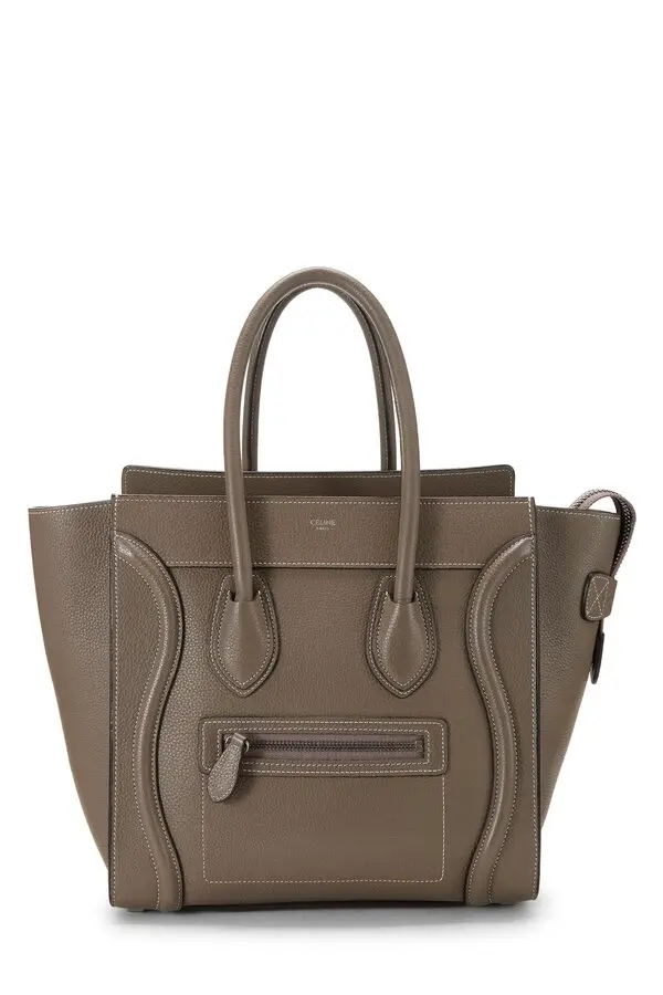 Celine Luggage Tote - Grey