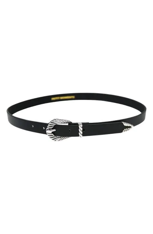 PETIT MOMENTS Modern Rodeo Belt - Black/ Silver