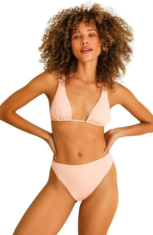 DIPPIN DAISY'S Descanso Bikini Top - Sunset Pink