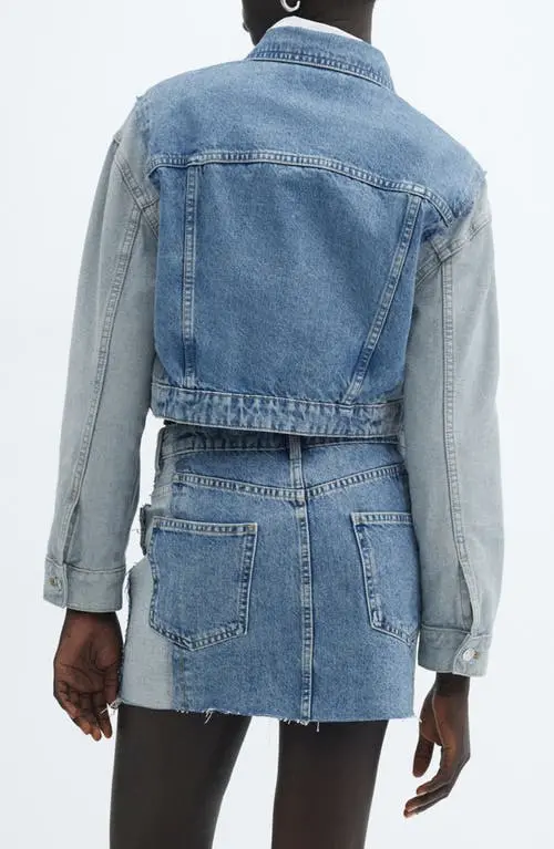Mango Olivia Two Tone Jacket