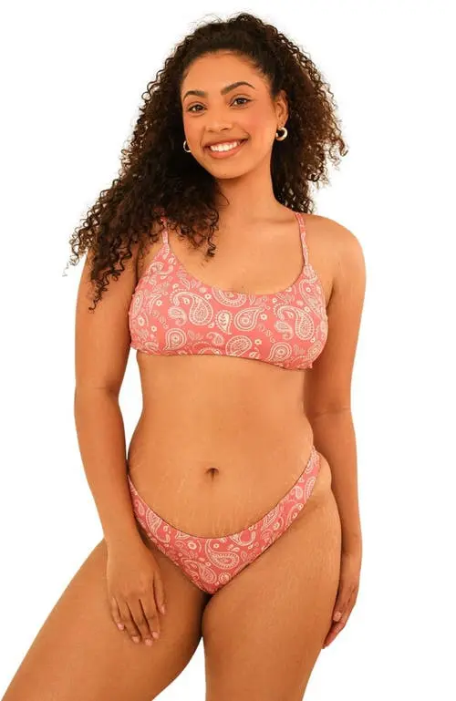 DIPPIN DAISY'S Seaport Bottom - Pink Paisley