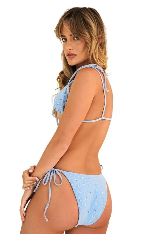 DIPPIN DAISY'S Serenity Tie String Bikini Bottom - Baby Blue
