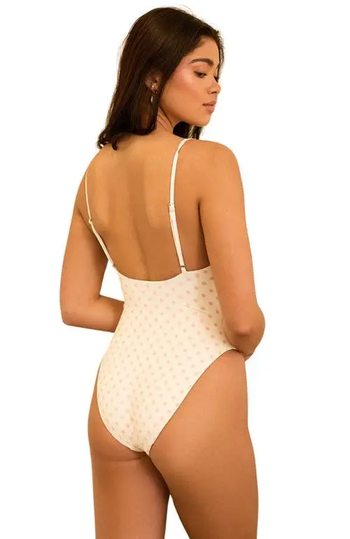 DIPPIN DAISY'S Star One Piece - Dotted Pink