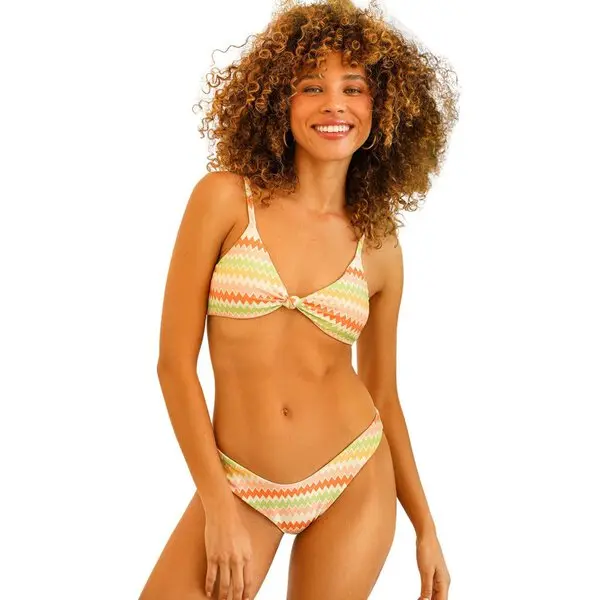 DIPPIN DAISY'S Taylor Bikini Bottom - Hang Ten Stripe