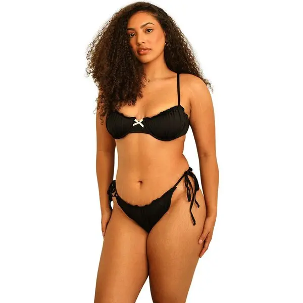 DIPPIN DAISY'S Love Affair Bikini Bottom - Black