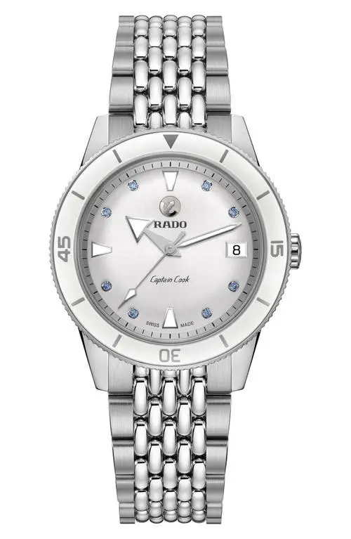 RADO Captain Cook Interchangeable Strap Watch - Blue