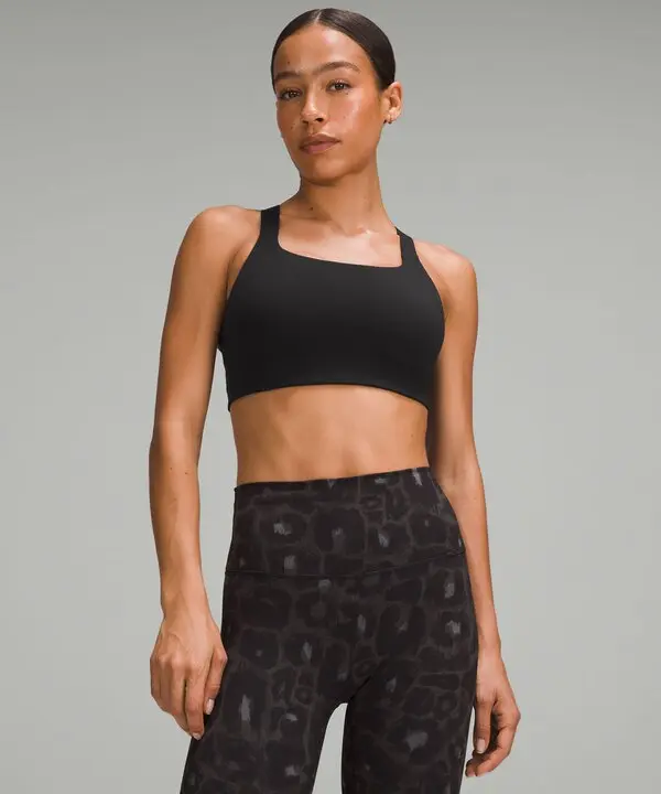 Lululemon Ultralu Square-neck Workout Bra