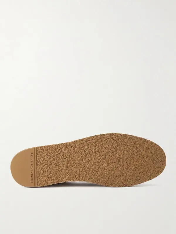 Brunello Cucinelli Suede Espadrilles