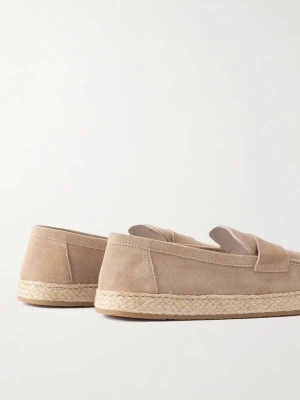 Brunello Cucinelli Suede Espadrilles