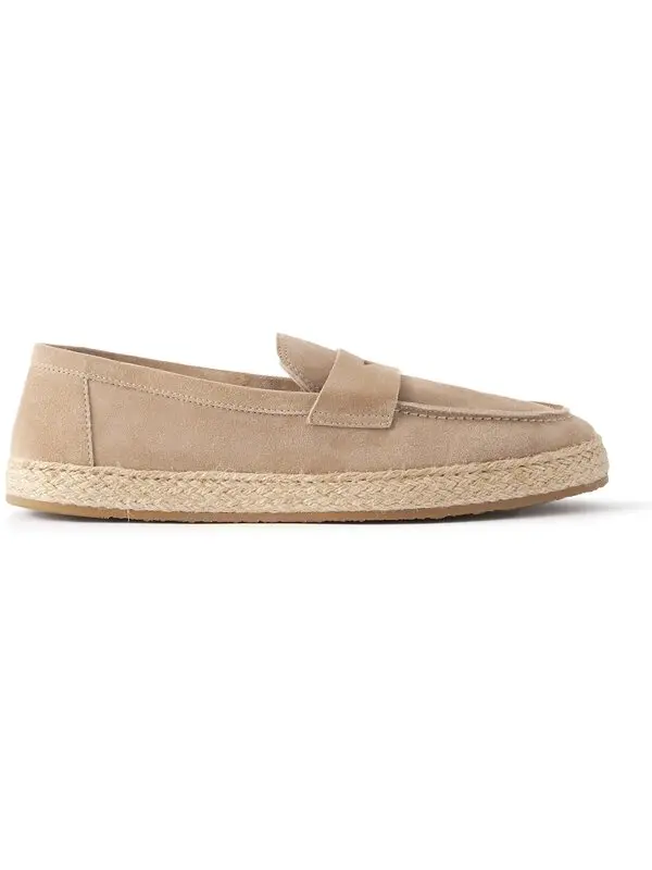 Brunello Cucinelli Suede Espadrilles