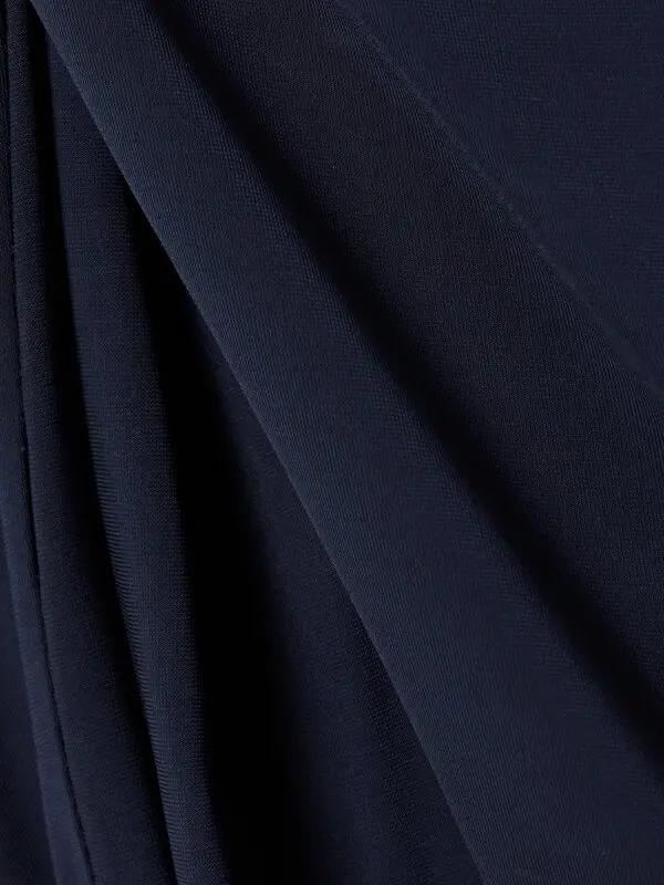 JASON WU Ruched Stretch-jersey Midi Dress