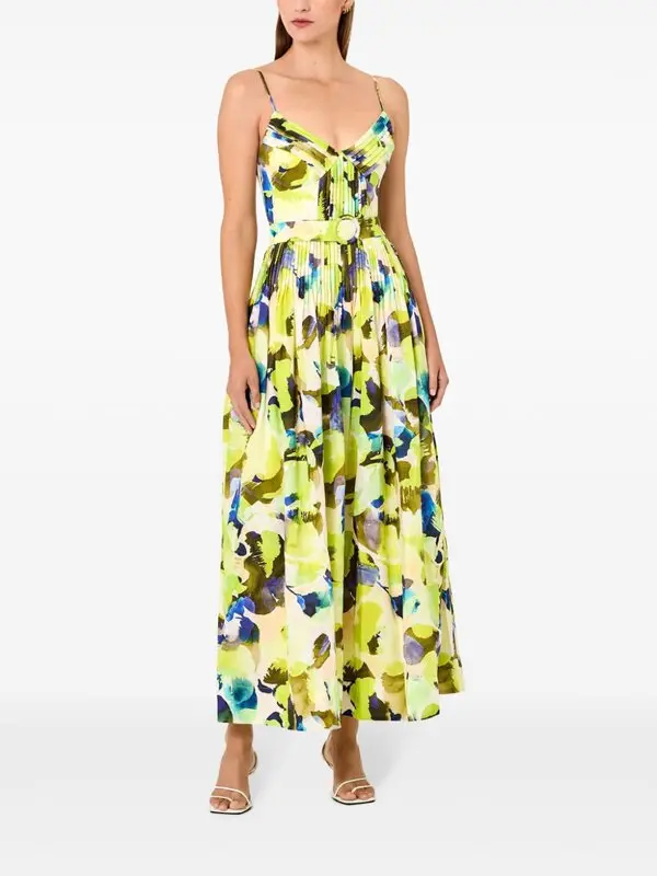 NICHOLAS Mireille Linen Maxi Dress